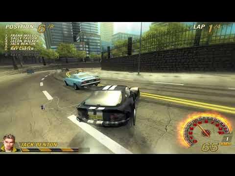 FlatOut 2 Destroy All Enemies in 2 Laps - YouTube