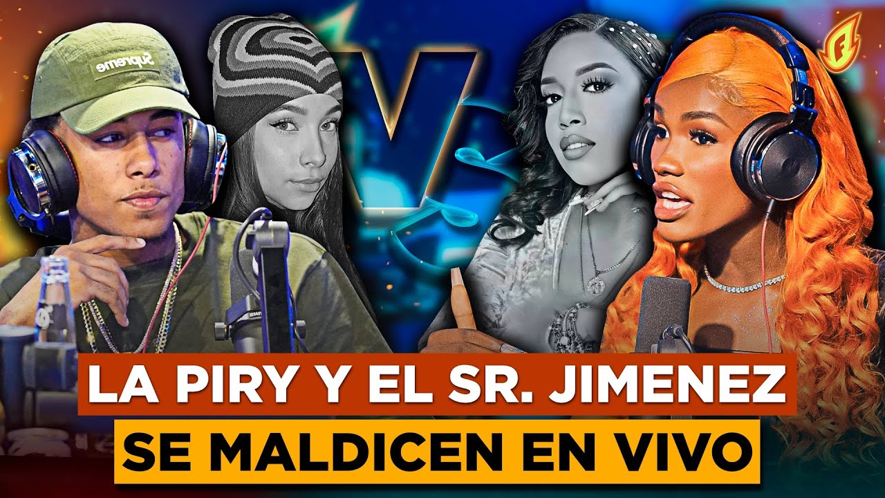 LA PIRY Y EL SR. JIMENEZ SE ENFRENTAN FEO EN VIVO Y SE VAN A LO ...