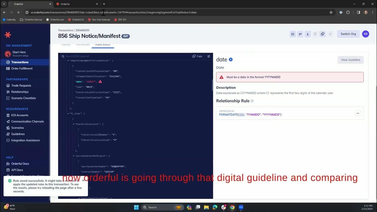 Orderful Demo Series: Simplifying Retail EDI Workflows - YouTube