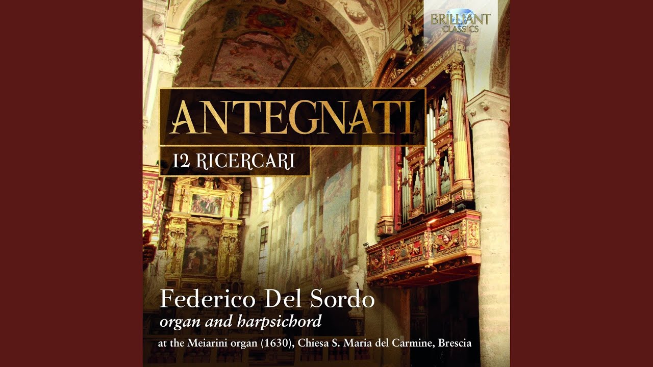 Ricercar del secondo tono - YouTube