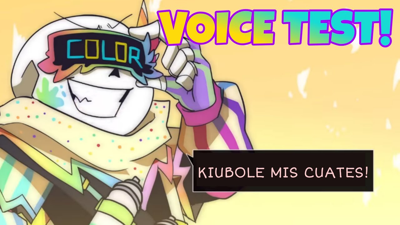 Voice Test! FRESH!INK (UNDERVERSE 0.7 part 1) [ESPAÑOL LATINO] - YouTube