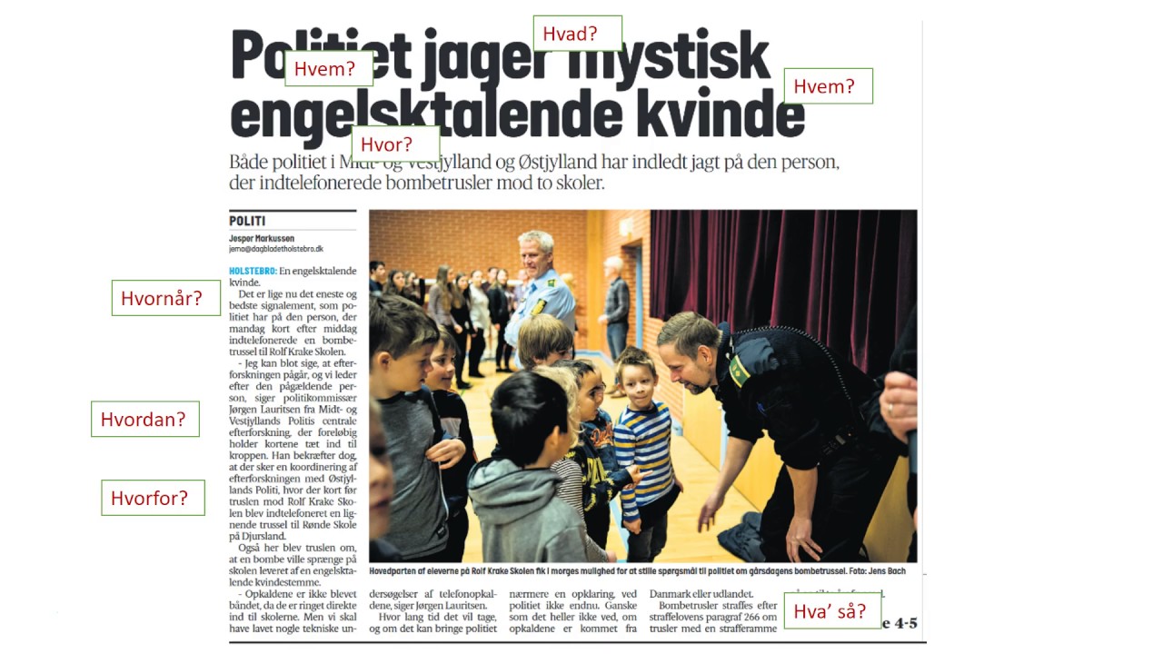 Nyhedsartikel - YouTube