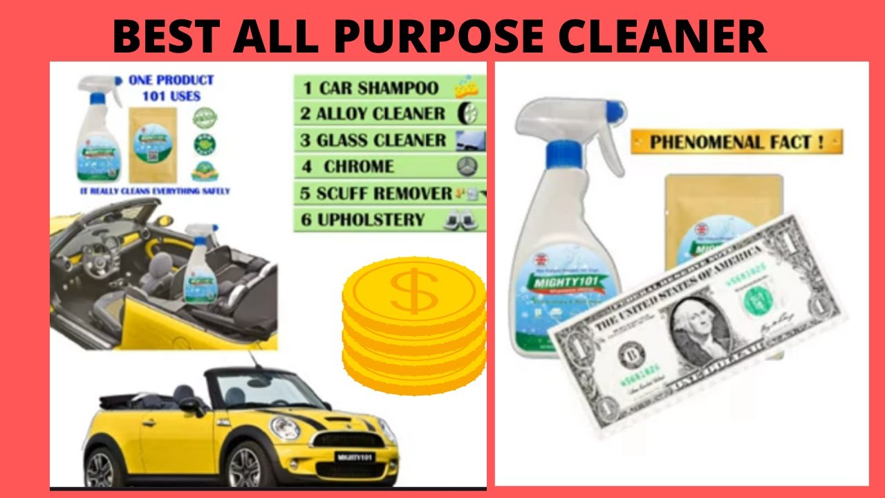 BEST ALL PURPOSE CLEANER | MIGHTY 101 - YouTube