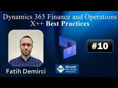 X++ Best Practices 10: Form Control Event Handler - YouTube