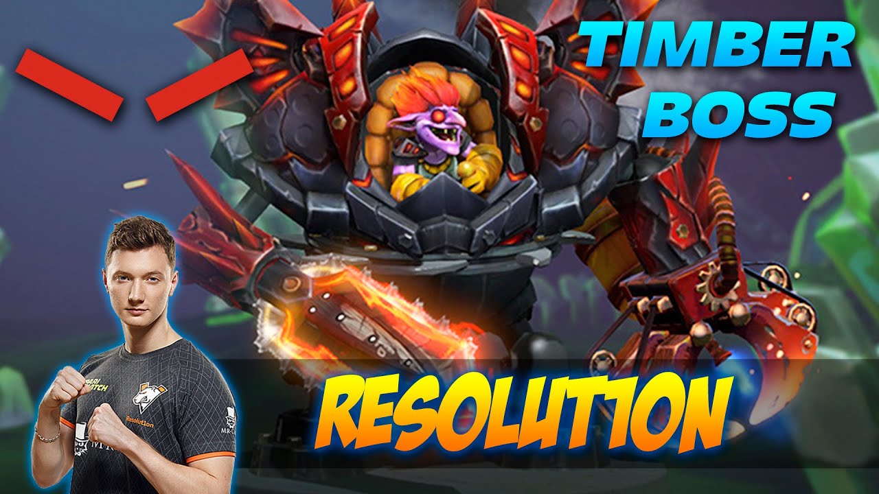 Resolut1on TIMBER SAW BOSS - Dota 2 Pro Gameplay [Watch & Learn] - YouTube