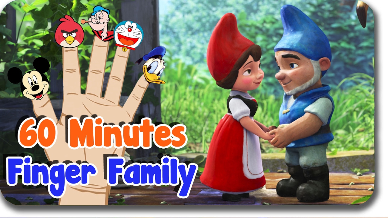 Gnomeo & Juliet Finger Family Collection | Popular Finger Family Songs ...
