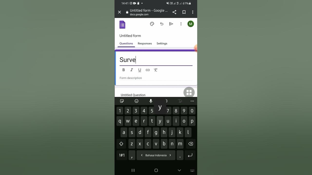 Want to Create Forms? How to Use Google Forms - YouTube