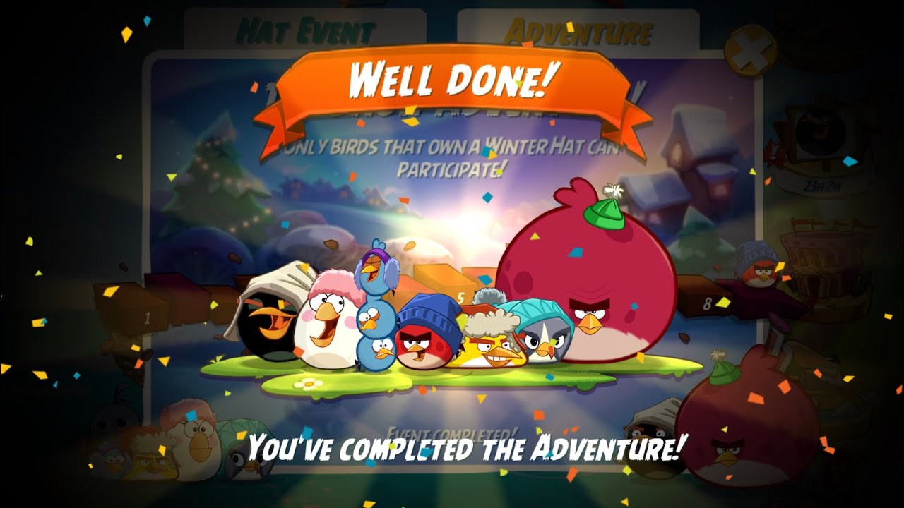The Snow Adventure - Level 8 with all birds - Angry Birds 2 - YouTube