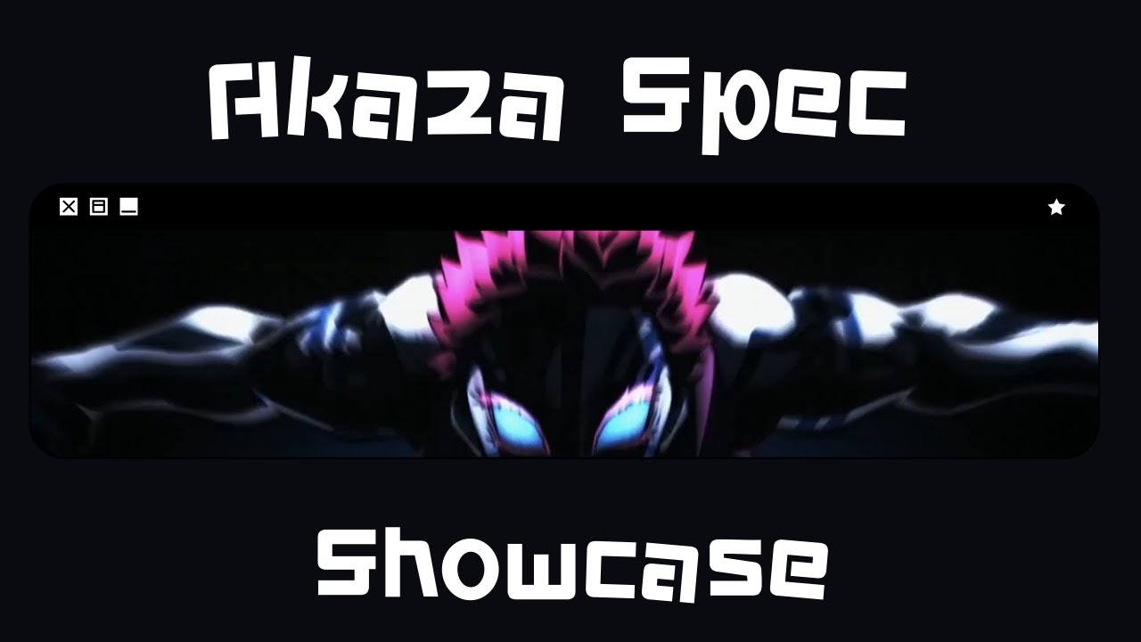 Akaza Spec 🥊 | Rogue Demon - YouTube