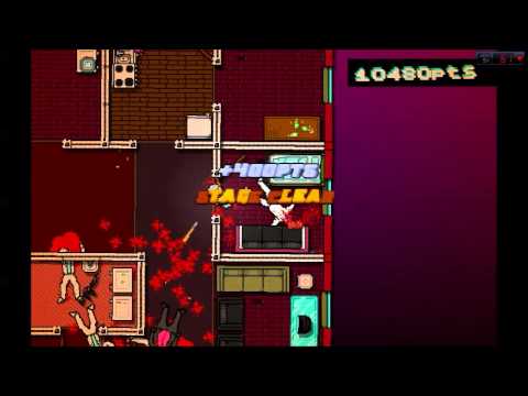 Hotline Miami [chapter 6 & 7] First Boss Battle - YouTube