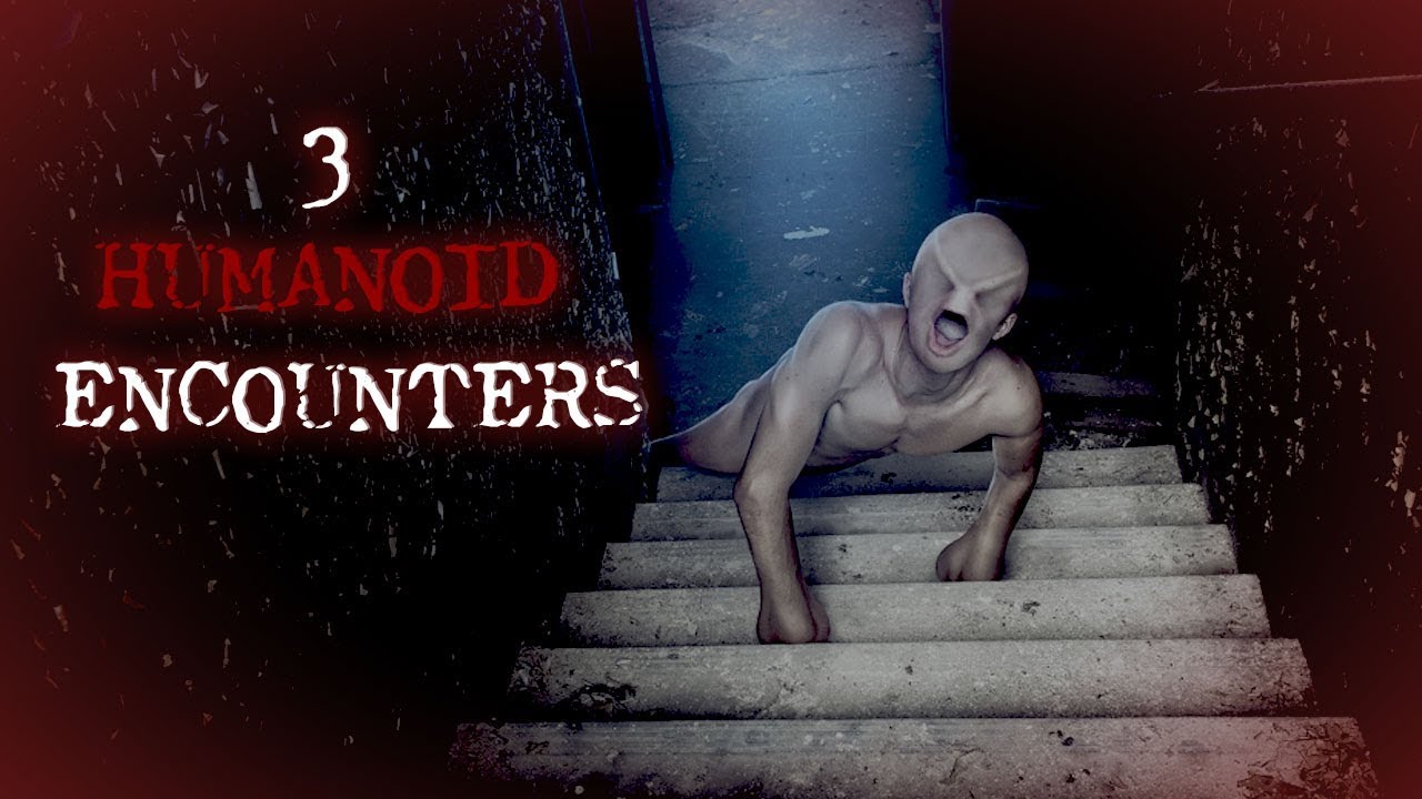 3 Reddit Humanoid Creature Encounters - YouTube