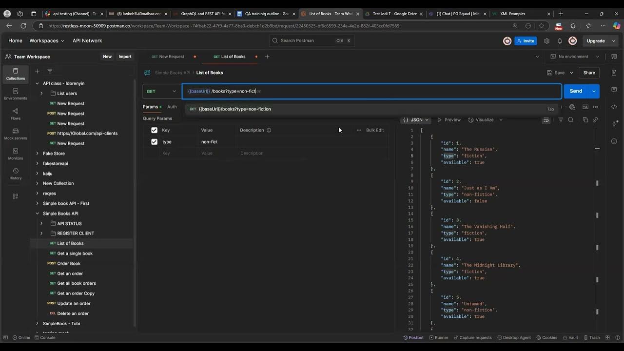 4. Using query parameters, body data, Auths and headers - YouTube
