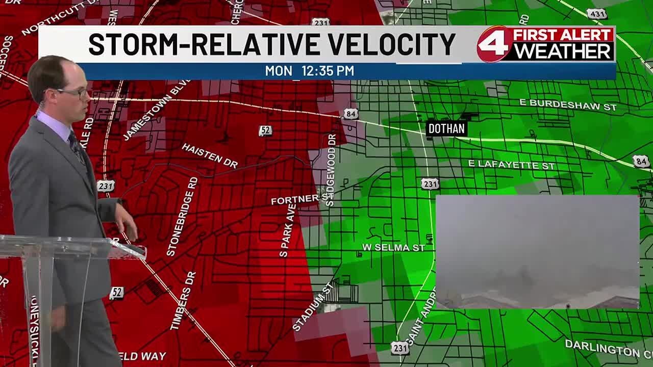 News4 First Alert Weather Coverage: Suspected tornado forms in downtown ...