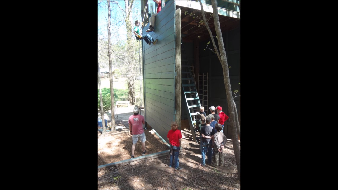 Standing on the Edge of a 20 FT wall - YouTube