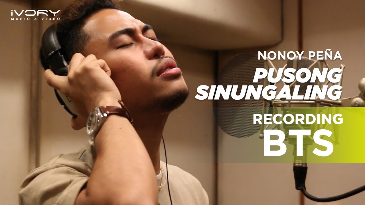 (Behind The Scenes) Nonoy Peña - Pusong Sinungaling (Recording) - YouTube