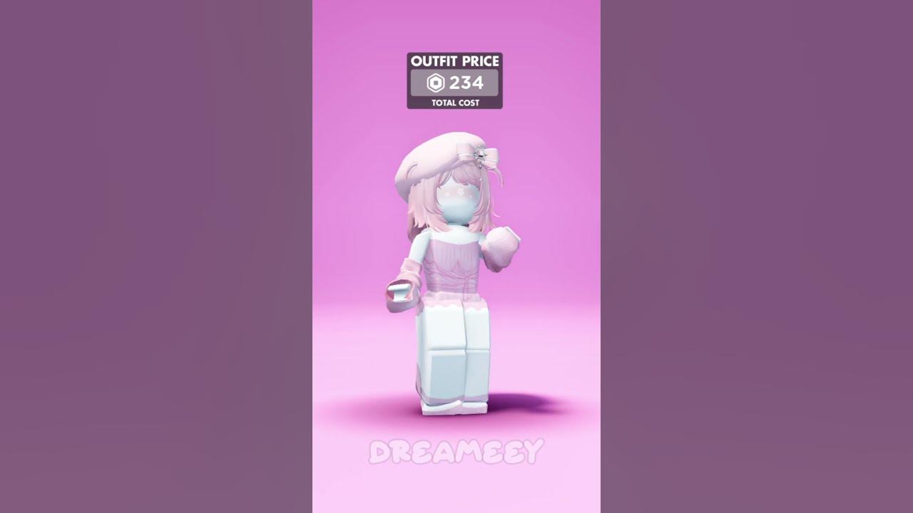 Roblox Cute Pink Outfit Idea Shorts Youtube