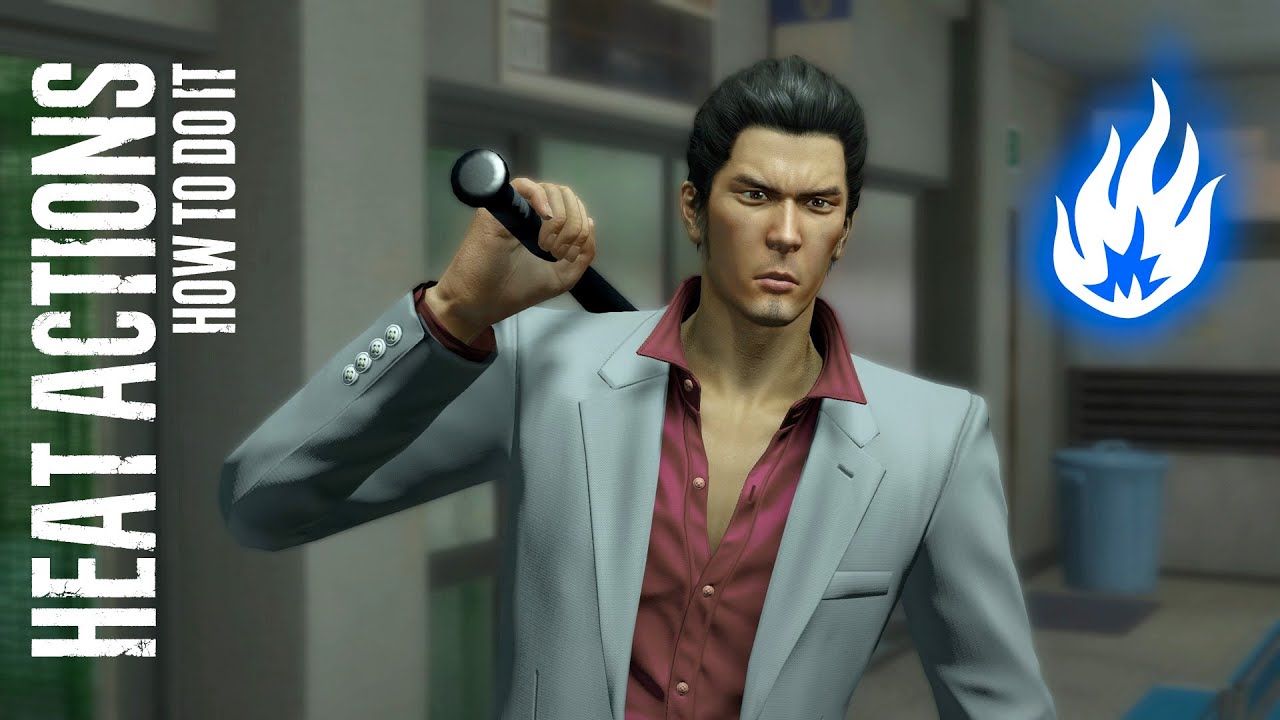 Kazuma Kiryu / Heat Actions / How to do it / Yakuza Kiwami - YouTube