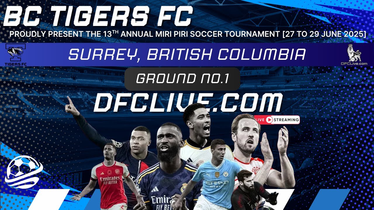 [LIVE] BC Tigers 13th Miri Piri Soccer Tournament (29 June 2025) Field ...