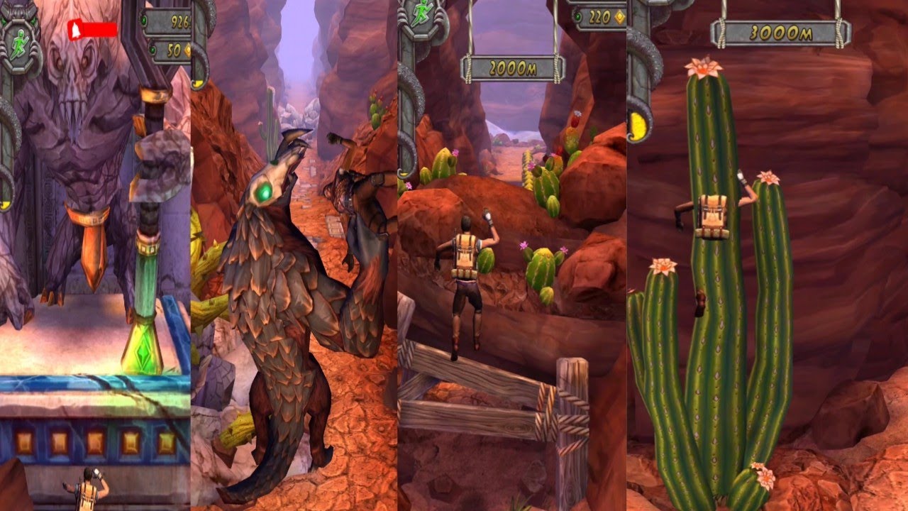 Funny Fails Temple Run 2 Blooming Sands - YouTube