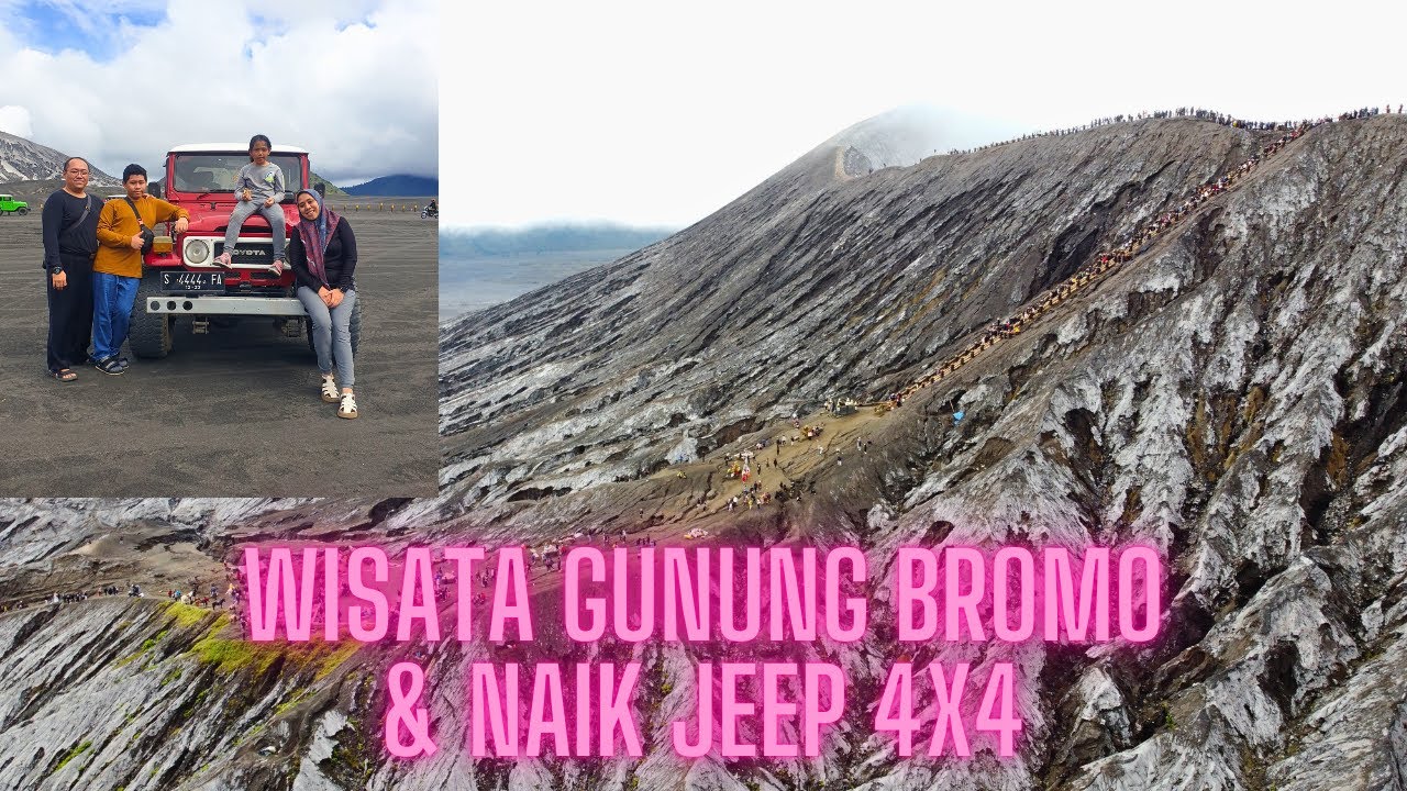 Wisata Gunung Bromo & Jeep Off Road 4x4 - YouTube