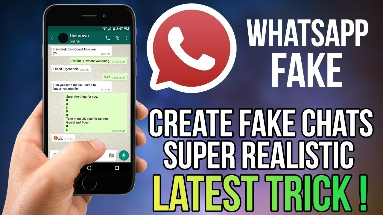 How to Create Fake Whatsapp Chats on Android | Fake Whatsapp Chat ...