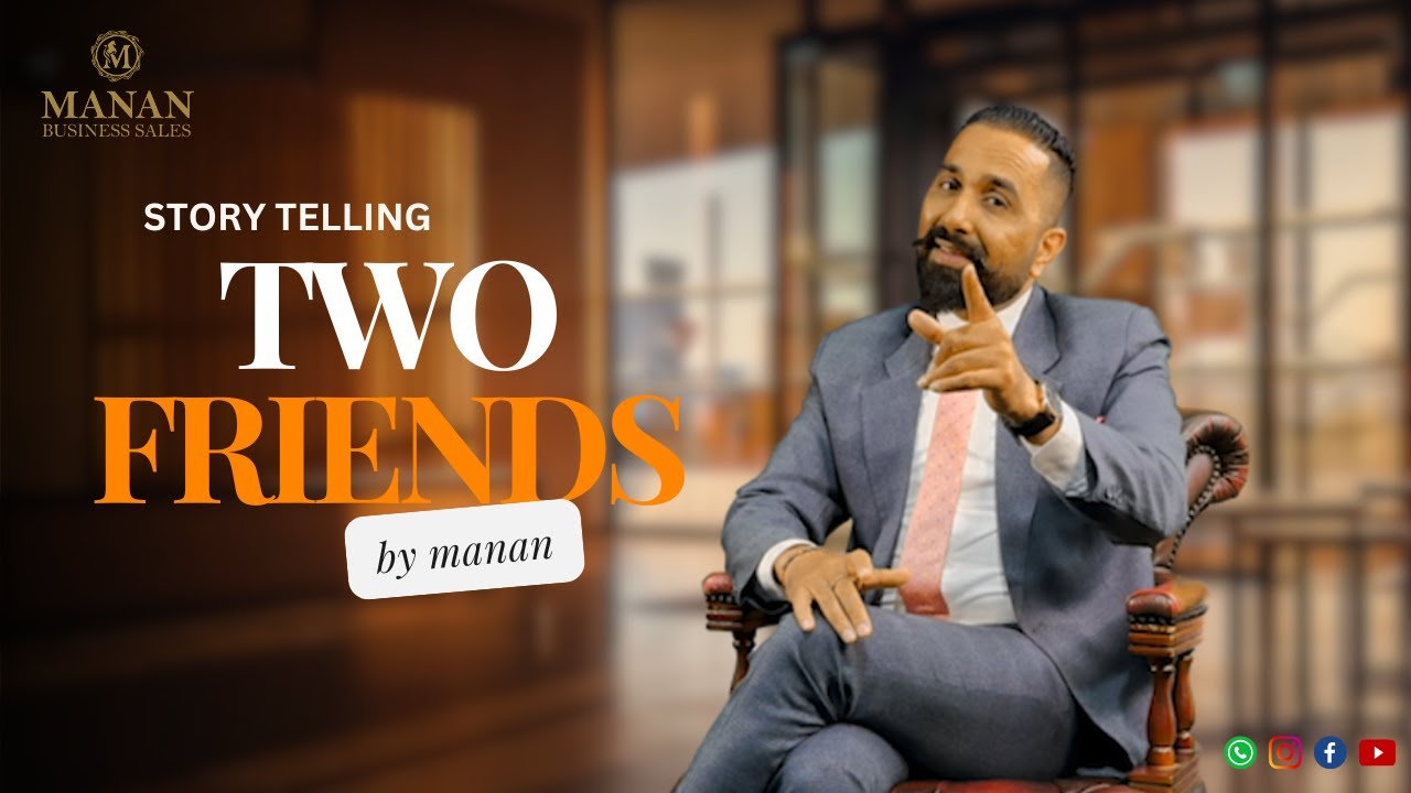 Unforgettable Storytelling: "TWO FRIENDS" by Manan! - YouTube