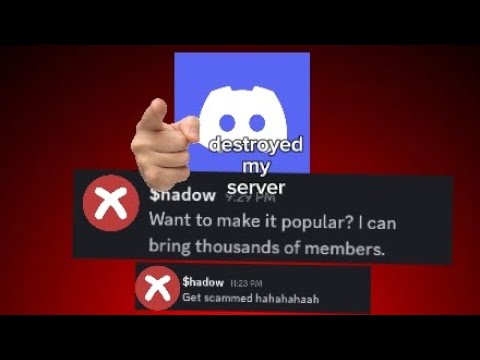 Never Give Mod to Random People on Discord ...... - YouTube