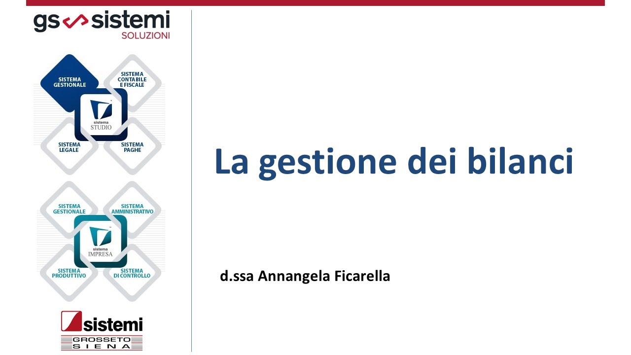 Webinar La gestione dei bilanci - YouTube