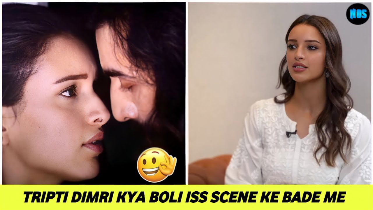 Tripti dimri talks about the intimate scenes of the film Animal। News ...