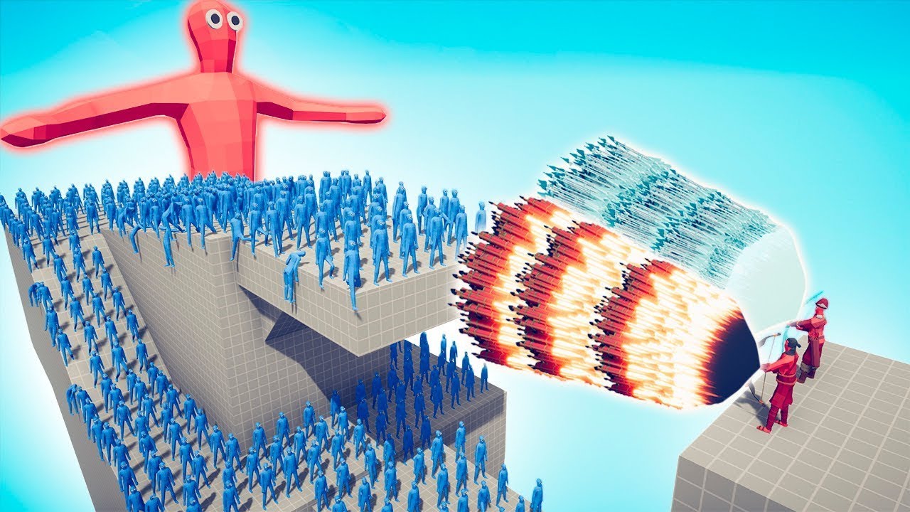 100x WOBBLER + GIANT vs 3x EVERY GOD - TABS | Totally Accurate Battle ...