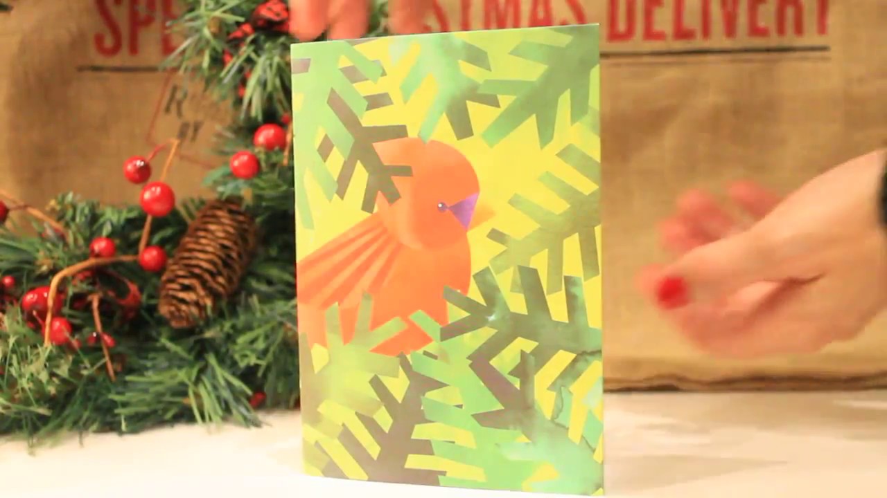 Nestling Cardinals - MoMA (Museum of Modern Art) Christmas Card - YouTube