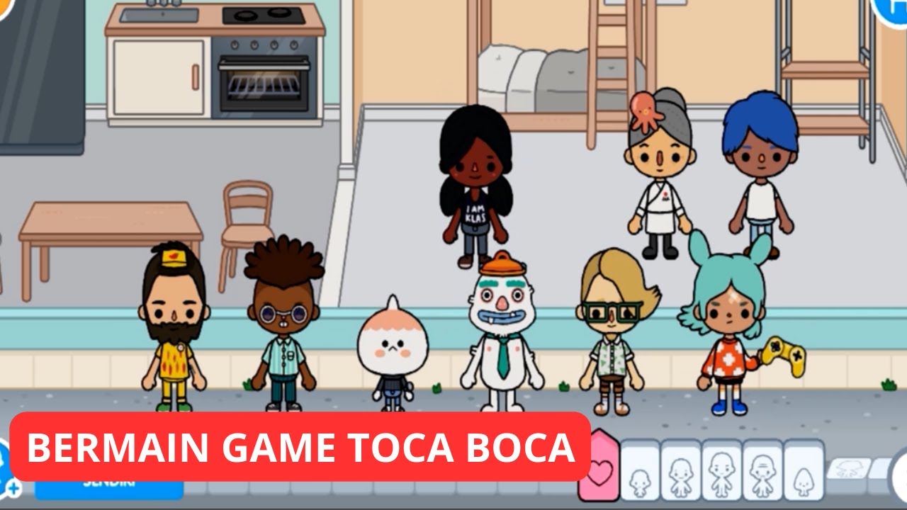 Bermain Game Toca Boca - YouTube