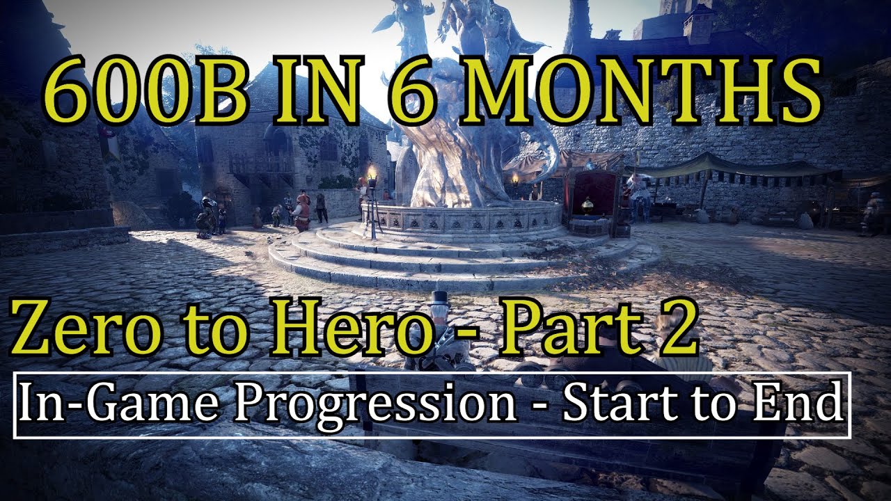 BDO - Zero to Hero - Part 2 - In-Game Progression - Start to End - 600b ...