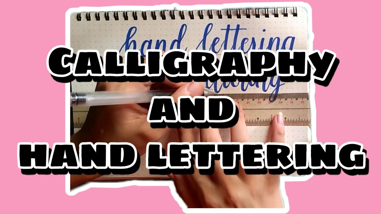 2 / Beginner's Guide: Calligraphy and Hand Lettering / Art Crafty - YouTube