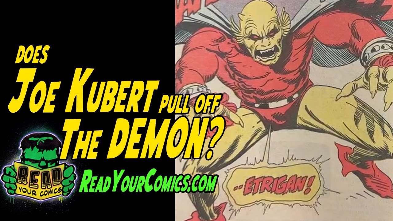 DC Comics Presents #66 Superman meets The Demon - Joe Kubert - YouTube