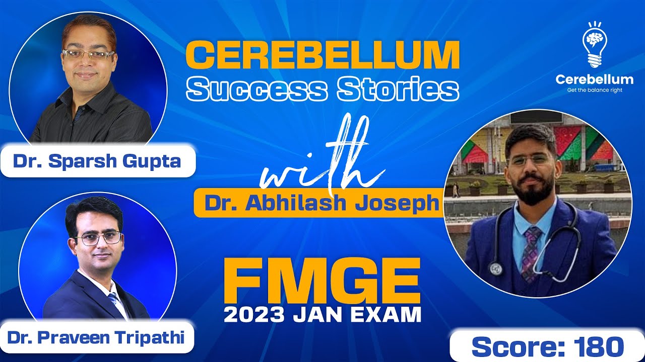 Cerebellum Success Stories | Dr. Abhilash Joseph with Dr. Sparsh Gupta ...