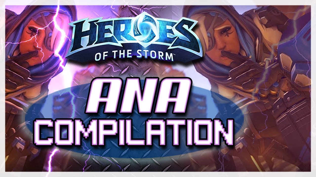 Heroes of the Storm - Ana Compilation - YouTube
