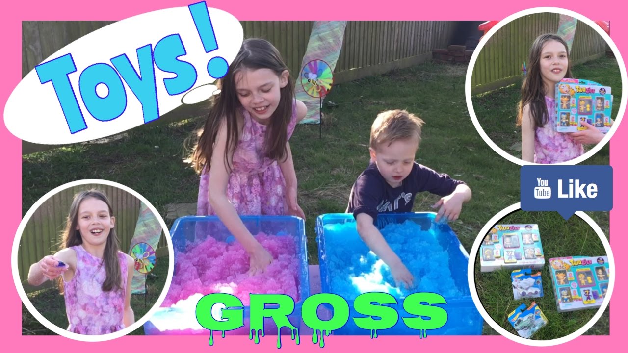 Toy Challenge In Gross Gelli Baff Youtube