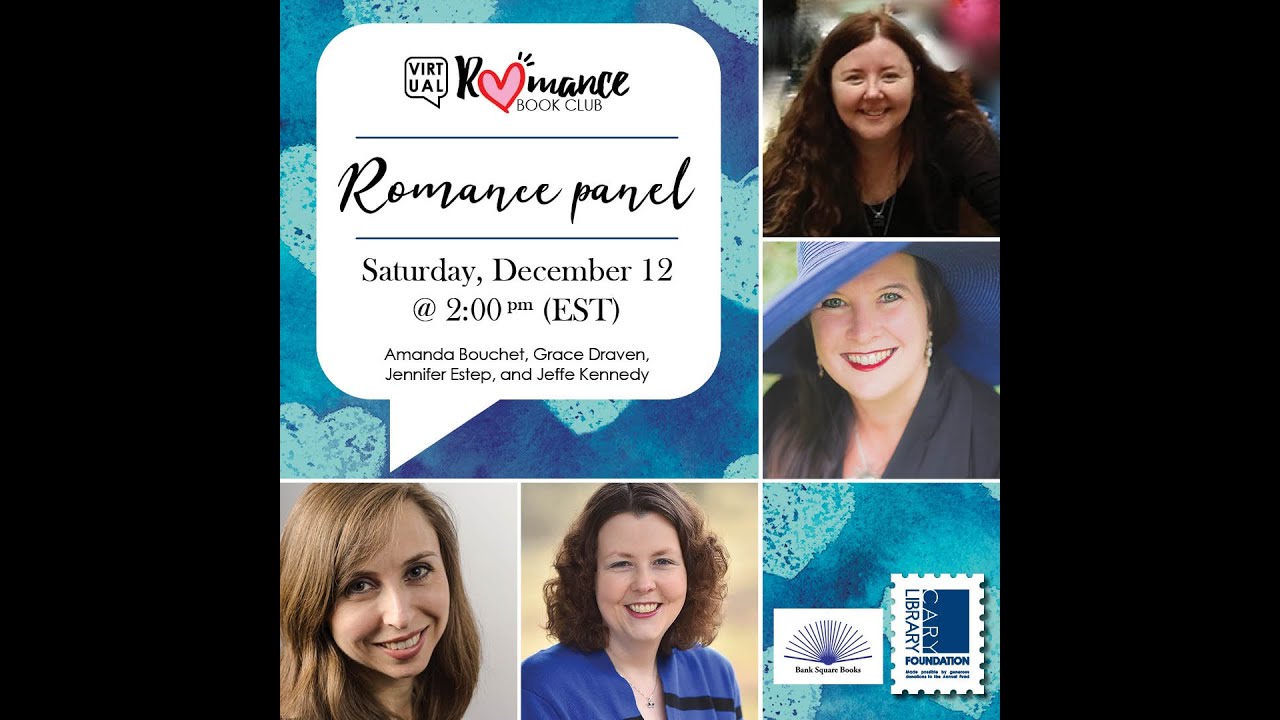 Romance Panel with Amanda Bouchet, Grace Draven, Jennifer Estep, and ...