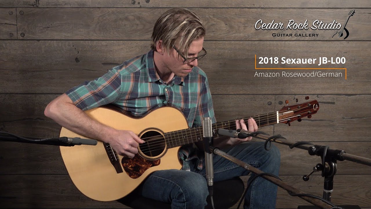 2018 Sexauer JB-LOO (Amazon Rosewood/German Spruce) played by Matt ...