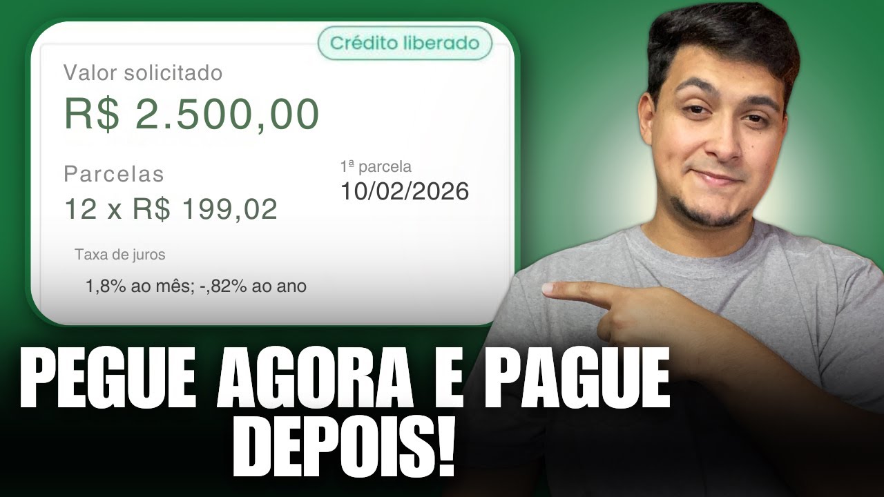 Pegue Agora e Pague Depois! Empréstimo Liberado Hoje | Veja Como ...