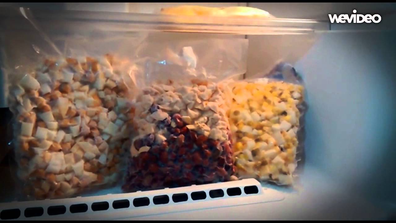 FRUTAS Y VERDURAS EMPACADAS AL VACIO - YouTube