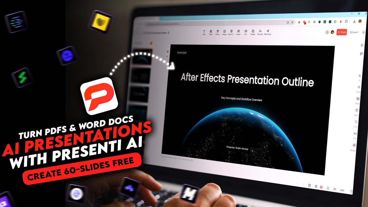 How to Turn PDF, Word, & URLs into AI Presentations | Presenti AI Deep ...