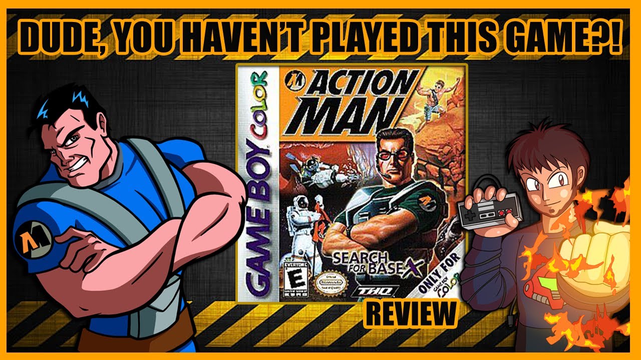 Dude, You Haven't Played This Game?! Action Man Search for Base X Game Boy Color REVIEW - YouTube