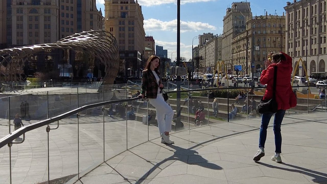 4k60 WALKING TOUR IN MOSCOW 2023 - Paveletskaya Square on the Garden ...