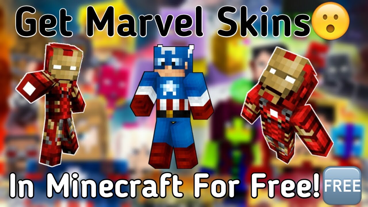 How to Download Marvel Skin in Minecraft!🤔 - YouTube