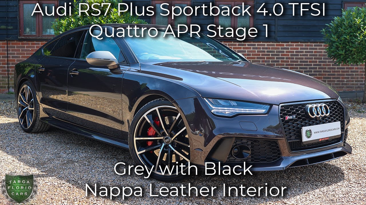 Audi RS7 Plus Sportback 4.0 TFSI Quattro APR Stage 1 registered ...