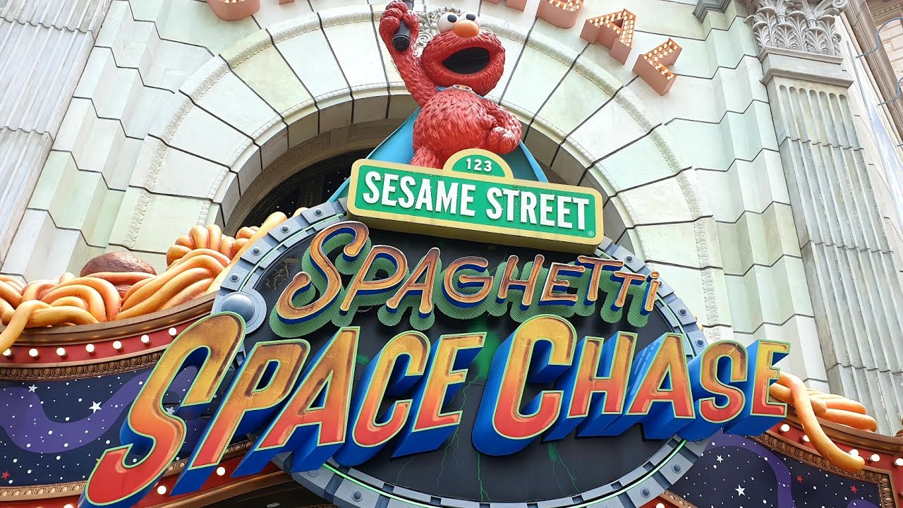 Universal Studios Singapour Sesame Street Spaghetti Space Chase