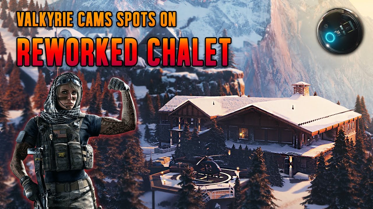 REWORKED CHALET - Valkyrie Black Eye Cams Spots! R6 Classes - Rainbow ...
