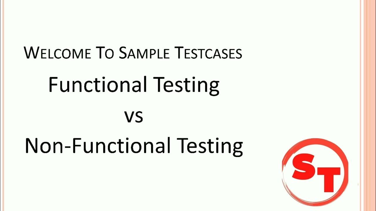 Differences Between Functional And Non functional Testing YouTube differences-between-functional-and-non-functional-testing-youtube